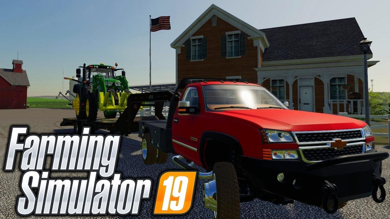 FS19 | Rolling Hills Cattle Farm 01 | Wheel / Pedals / TrackIR - YouTube