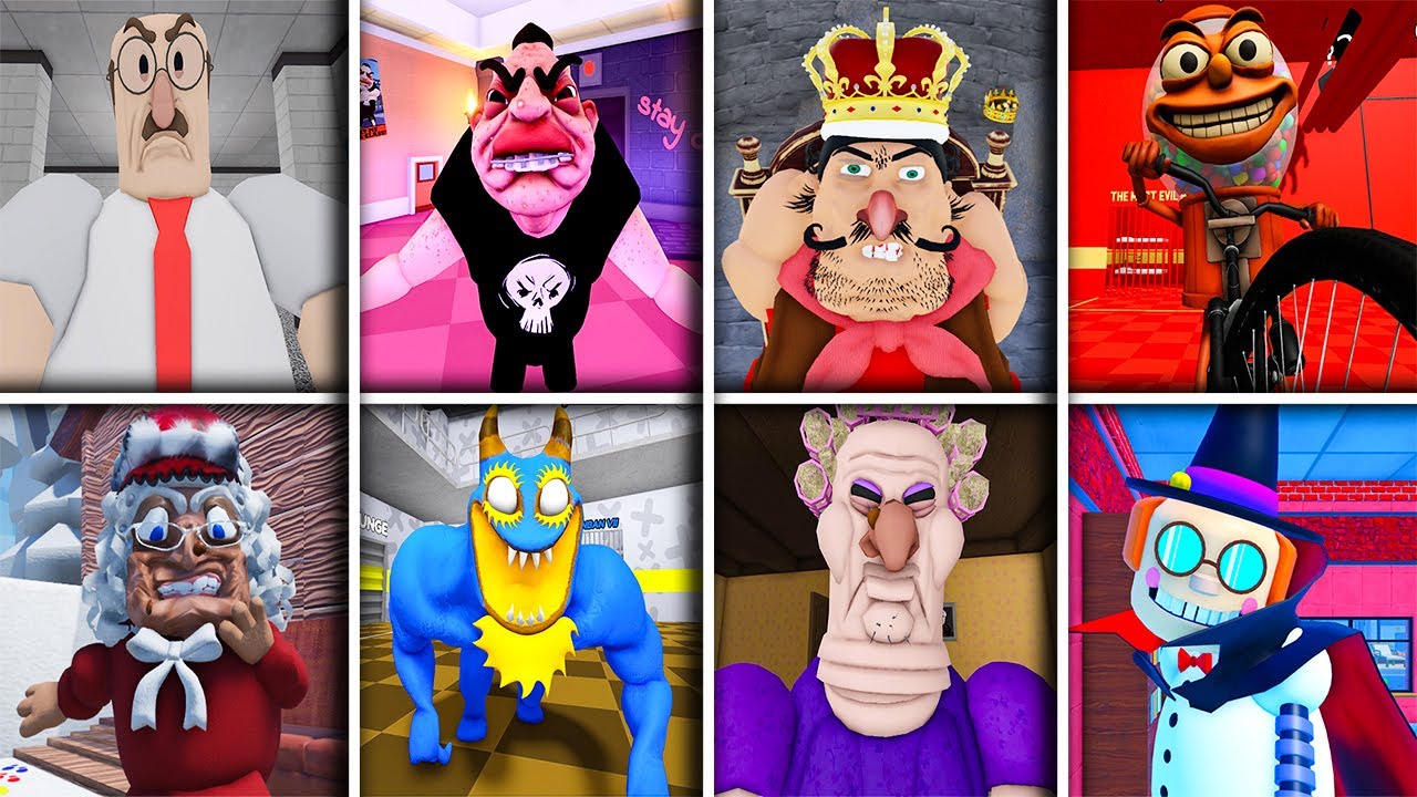 MR PICKLE, ESCAPE SCHOOL BULLY, HELLISH FLUMBO, EVIL MRS. CLAUS, GRUMPY ...