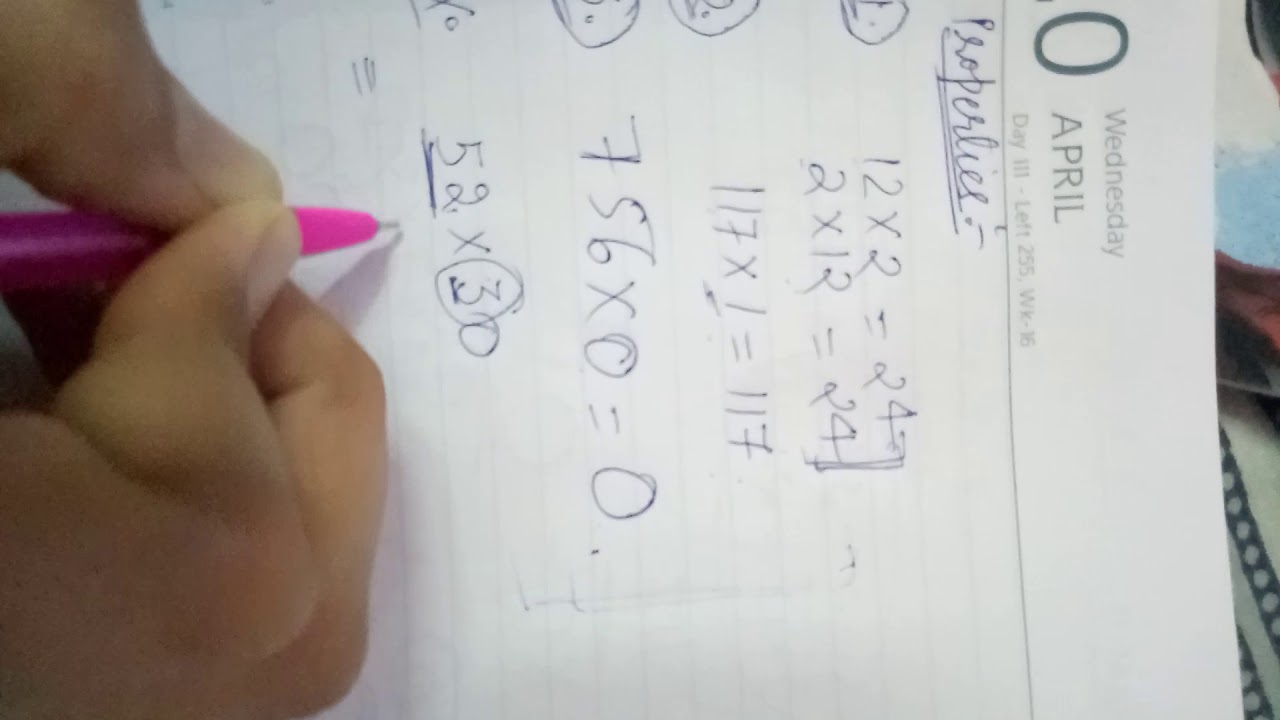 Properties Of Multiplication Class 4 GOYAL BROTHERS YouTube properties-of-multiplication-class-4-goyal-brothers-youtube