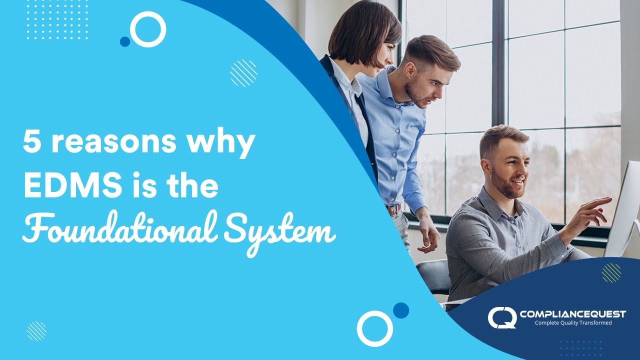 5 reasons why EDMS is the Foundational System - YouTube