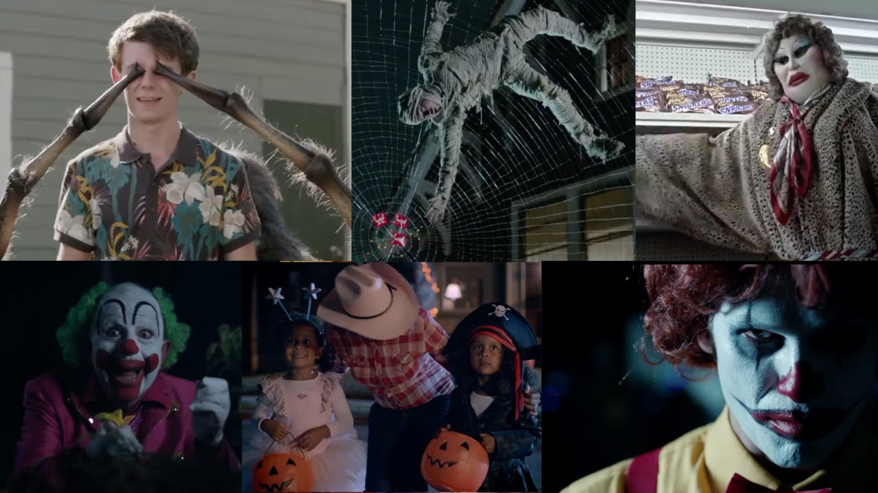 Halloween Commercials Compilation All Funny Creative Ads Review - YouTube