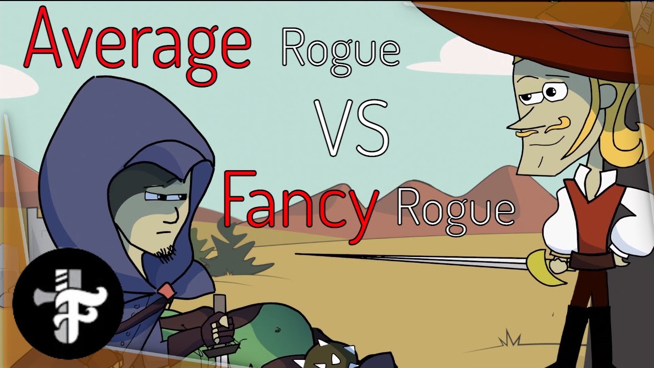 Fancy and Charming rogue vs AVERAGE Rogue |D&D animations| - YouTube