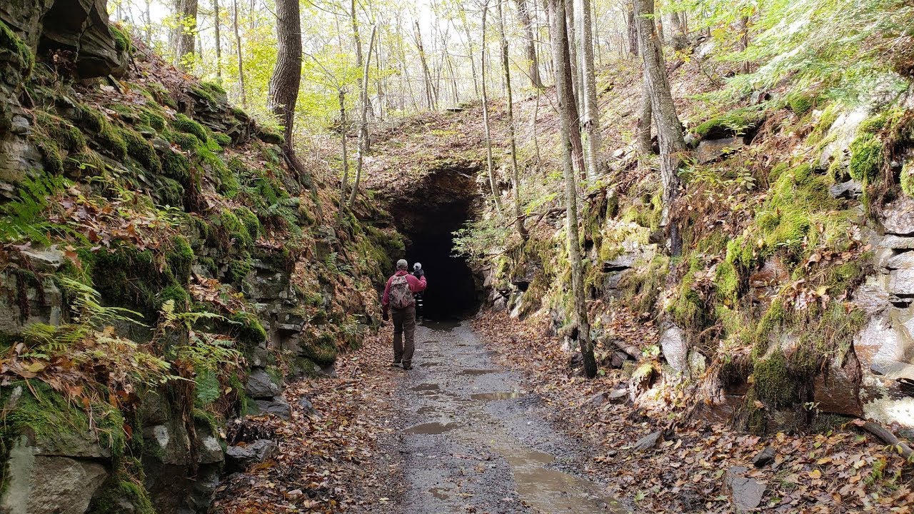 The Abandoned Mount Cobb Rail Road Tunnel (with JPvideos) - YouTube