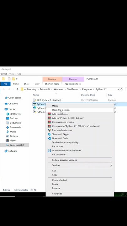How to update pip in python . #python #pip #howto #code #windows - YouTube