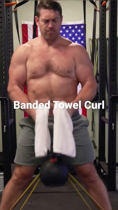 3 Kettlebell Towel Curl Variations You Must Try To Get Bigger Arms 💪🔥