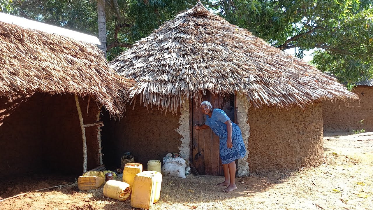 African Village Life//Inside my House Tour - YouTube