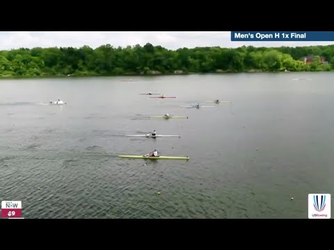 2023 Mens H 1x Final Masters National Rowing Championships - YouTube