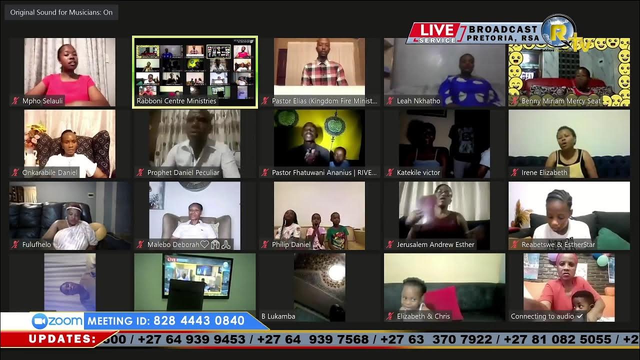 25 NOVEMBER 2023 SATURDAY LIVE BROADCAST SERVICE WITH PROF. LESEGO DANIEL AND SONS PART 2 - YouTube