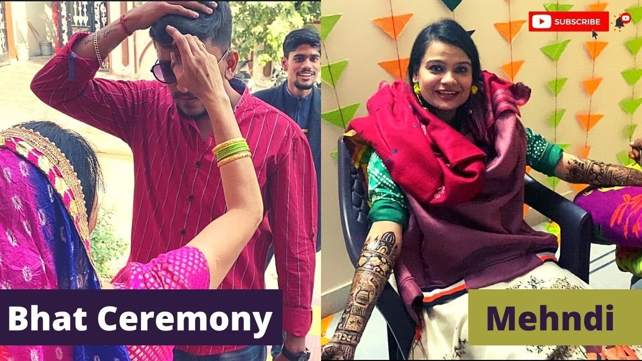 Mama Bhat Ceremony | Mehndi Ceremony #ShivaniKiMehndi - YouTube