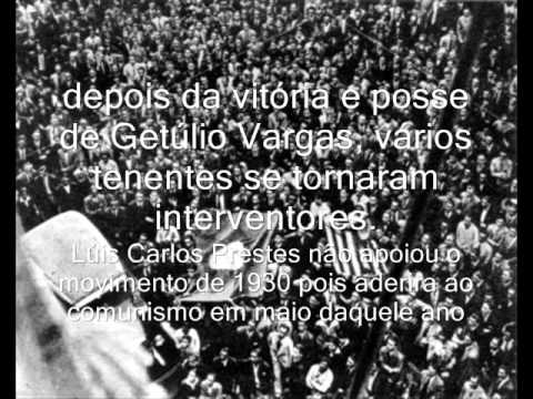 TENENTISMO NO BRASIL - RESUMO AULA - YouTube