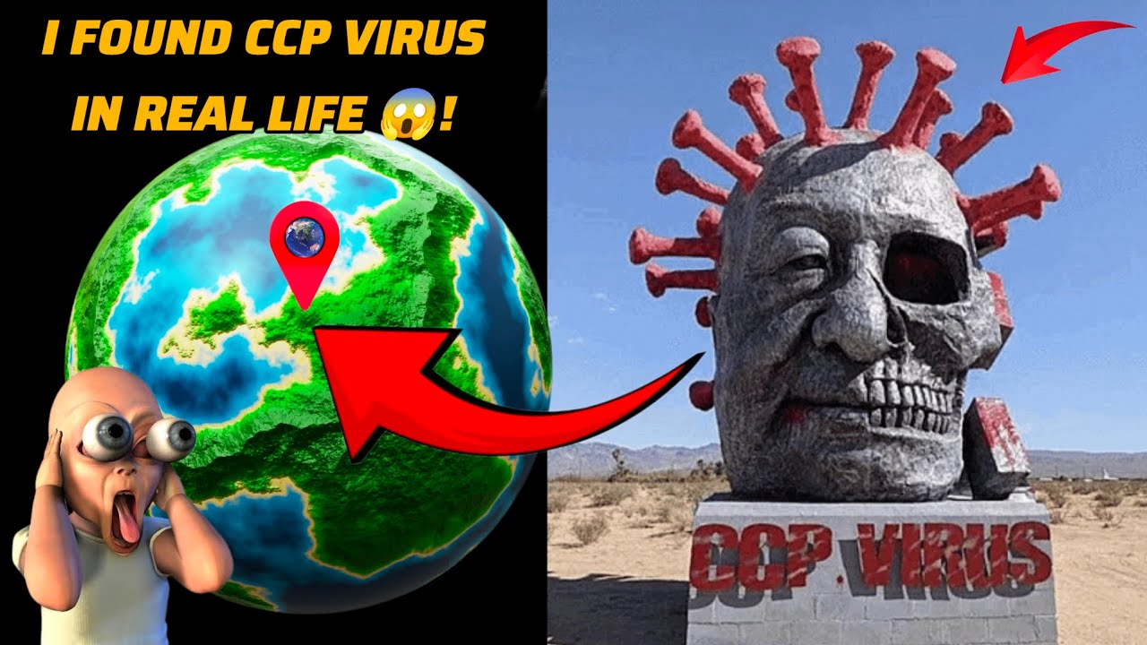 l Found CCP virus in real life on Google Earth and Google maps 😱! - YouTube