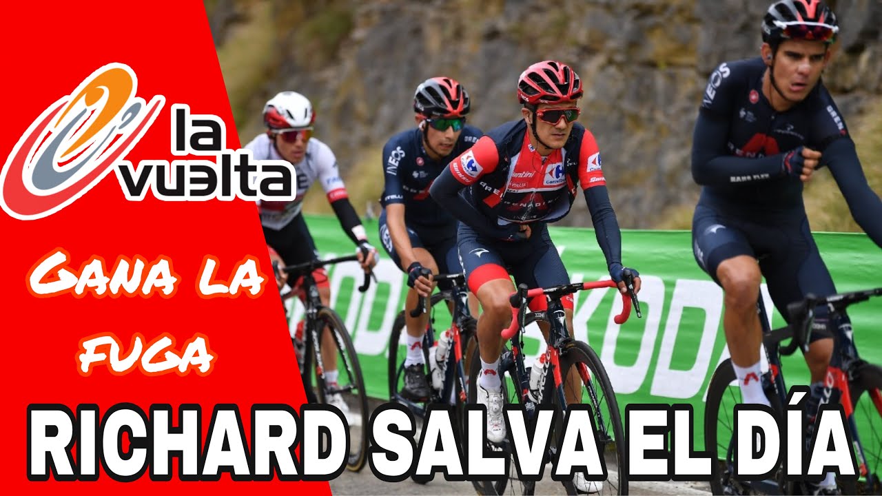 RICHARD SALVA EL DIA Y GANA LA FUGA! RESUMEN ETAPA 7 / VUELTA ESPAÑA ...