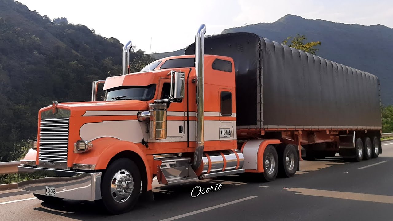 TRACTOMULAS MUY EXCLUSIVAS Y MUY POCAS VECES VISTAS POR LA ZONA DEL ...