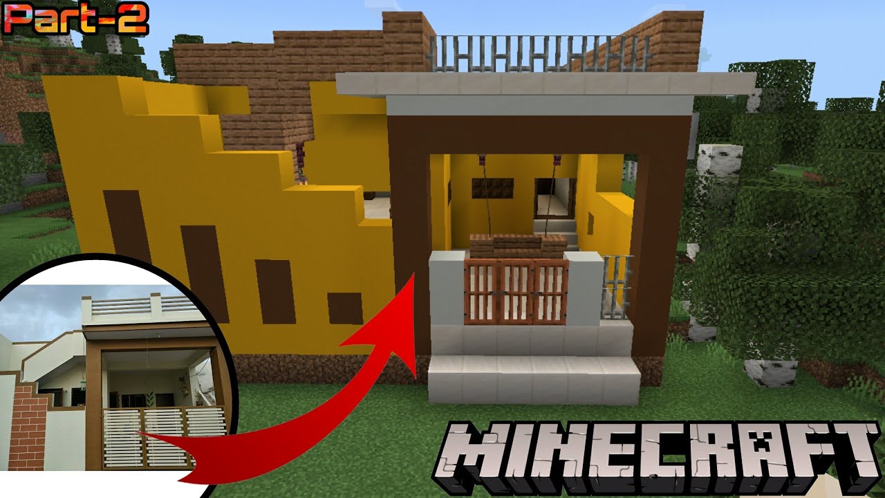 Built My Real Life House In Minecraft | Part-2 | Gamer Gang - YouTube