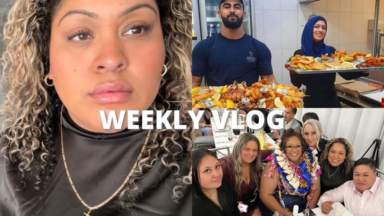 WEEKLY VLOG | reunited with the crew + beast mode reveal + best seafood ...