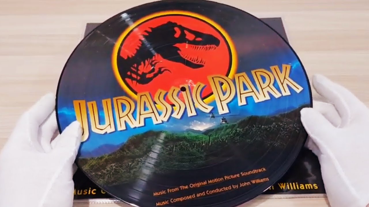 Jurassic Park Official Soundtrack | Original 1993 Media - Vinyl ...