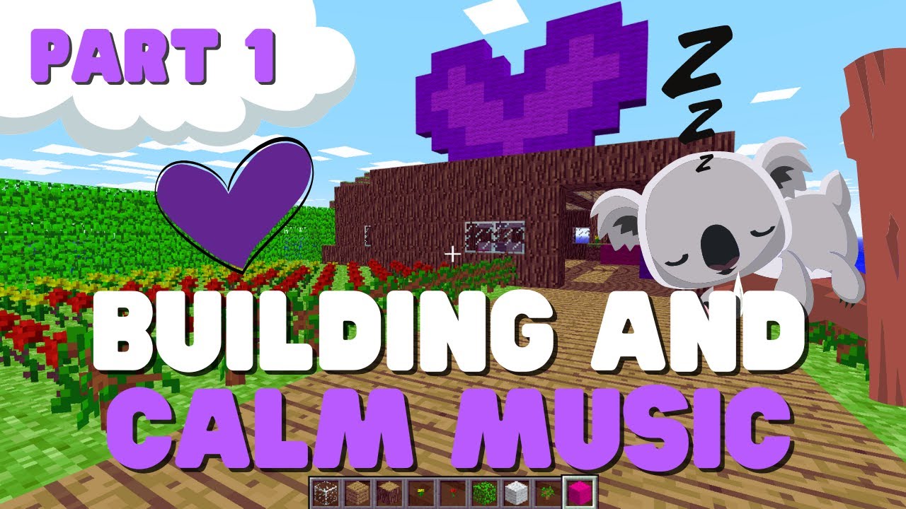 Relaxing Building a wood house in Minecraft with Chill Lofi Music Part ...