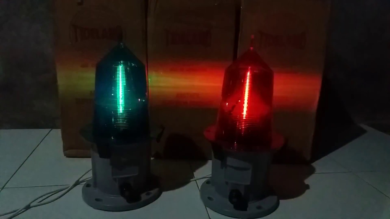 NEW, Lampu TIDELAND MARINE LANTERN BEACON ML-155, Lampu Navigasi ...
