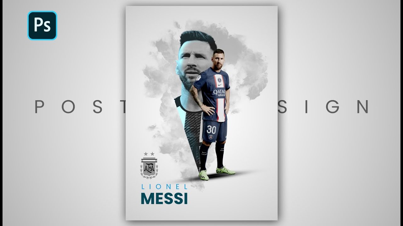 Tutorial Desain Poster Lionel Messi: Kreatif dan Menginspirasi dengan ...
