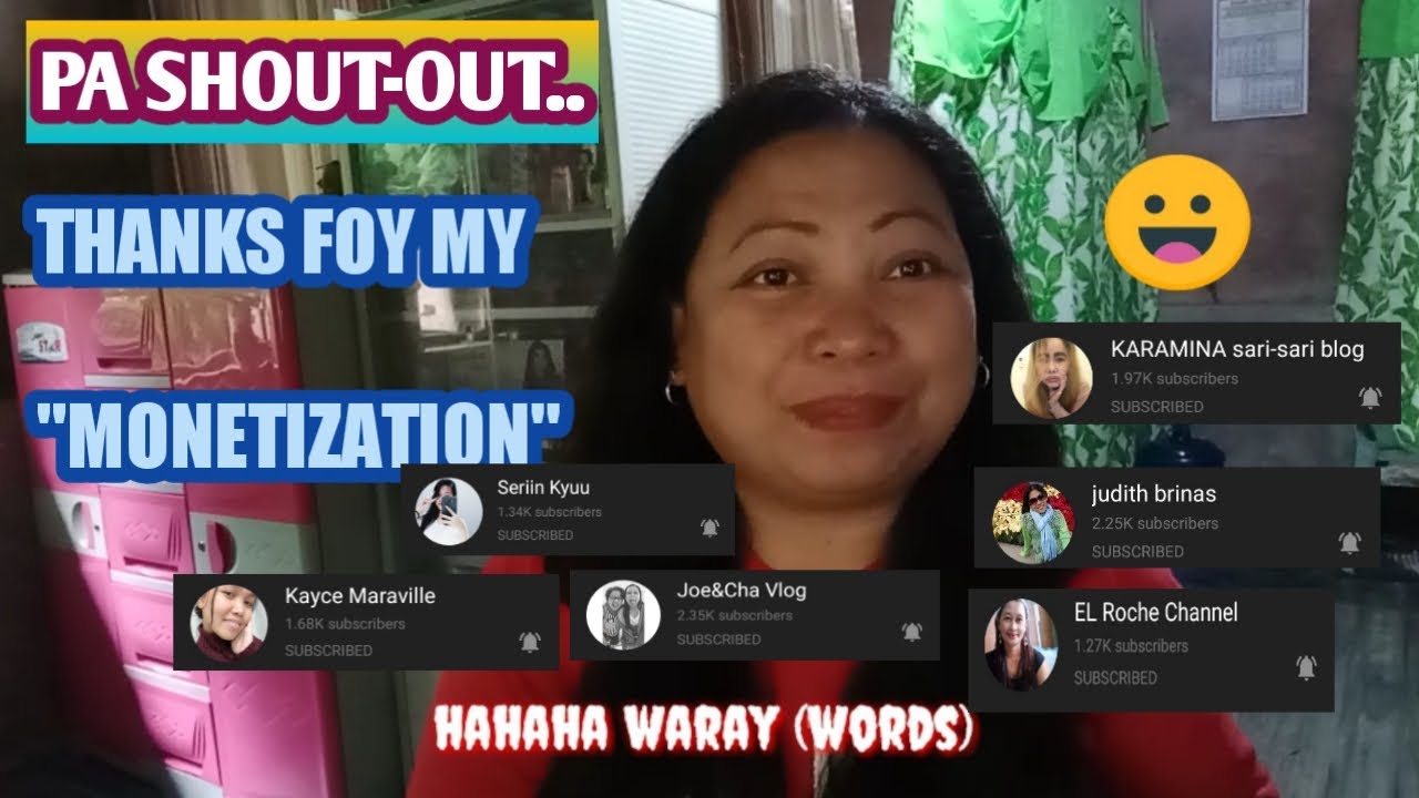 #salamatsainyo#PA SHOUT-OUT/delz vlogs - YouTube