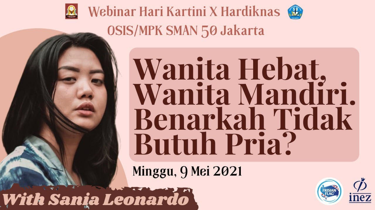Webinar Hardiknas X Hari Kartini SMAN 50 Jakarta - YouTube