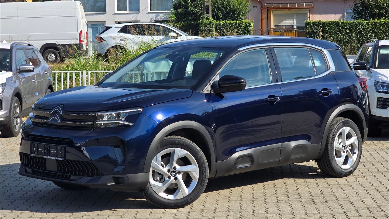 Citroën C5 Aircross YOU 1.2 PureTech 130 Eclipse Blue - YouTube