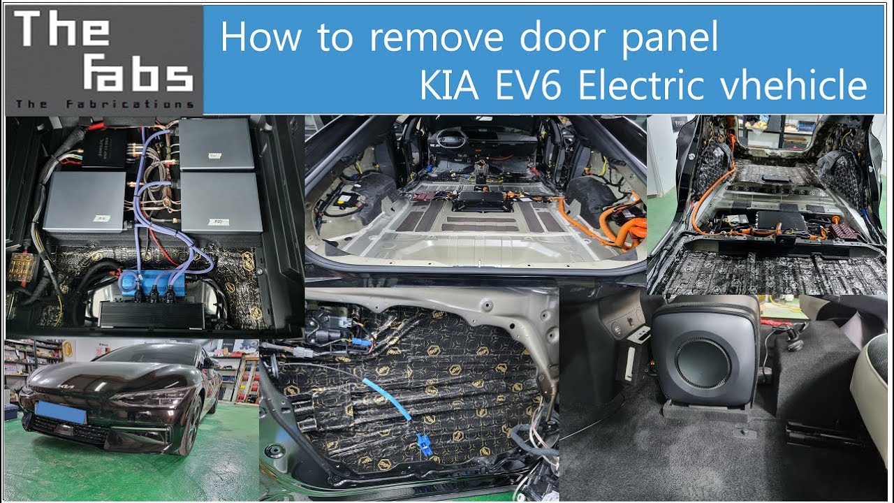 How to remove door panel KIA EV6 Electric vehicle (The_Fabs) - YouTube
