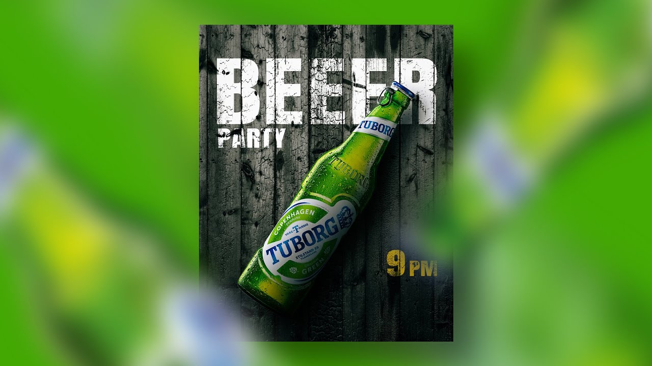 Beer Banner Design for Your Next Event - Photoshop Tips & Tutorial ...