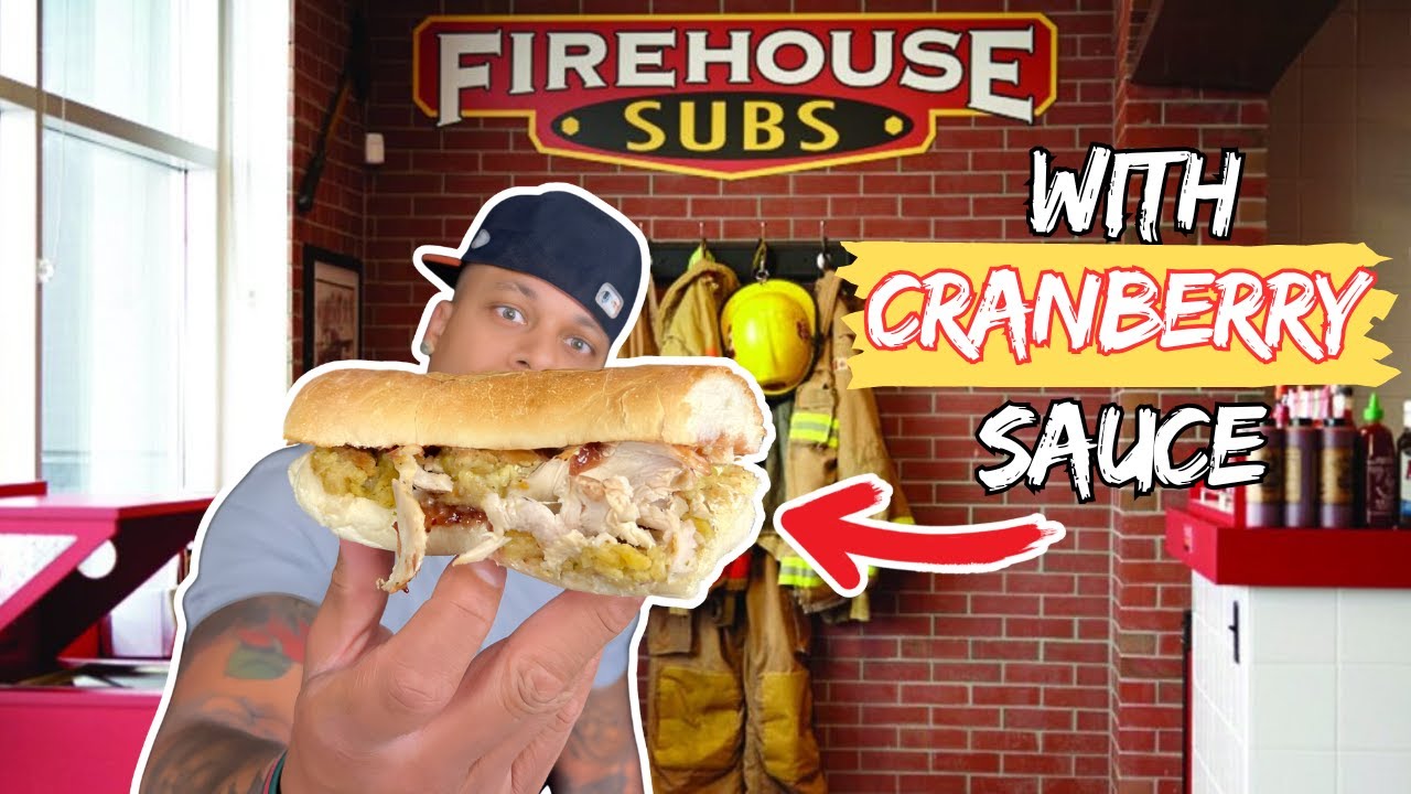 Firehouse Subs Releases AMAZING NEW Thanksgiving Turkey Sub! - YouTube