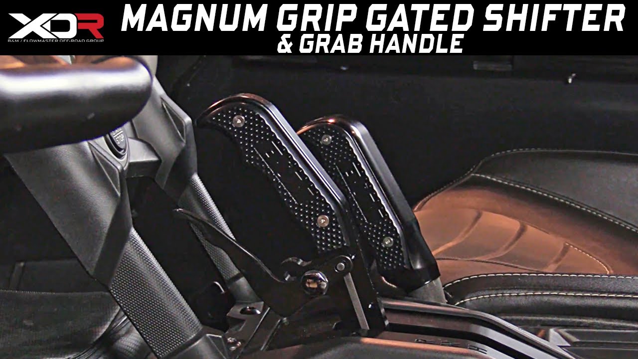 2017-19 Can-Am Maverick X3 - XDR Off-Road Gated Shifter & Grab Handle ...