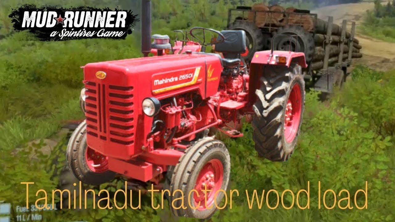 Modrunner tractor heavy load - YouTube