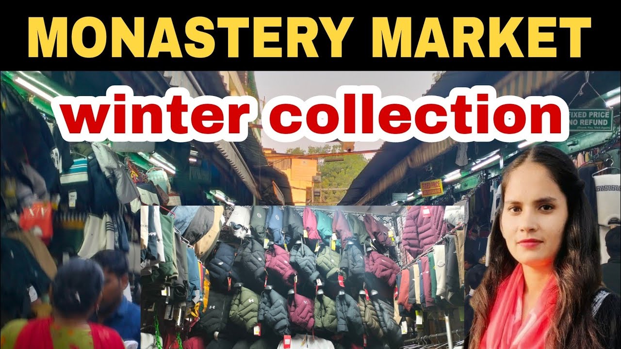 monastery market delhi || winter collection || Tibetan market in delhi ...