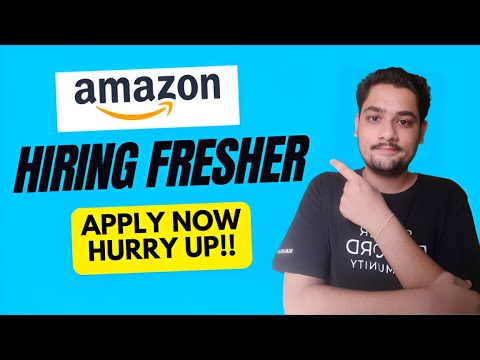 🚀Amazon Big Hiring Opportunity For Freshers || Amazon Hiring || Open to ...