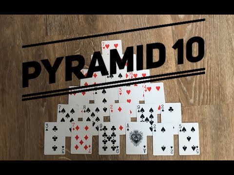 Pyramid 10 Card Game - YouTube
