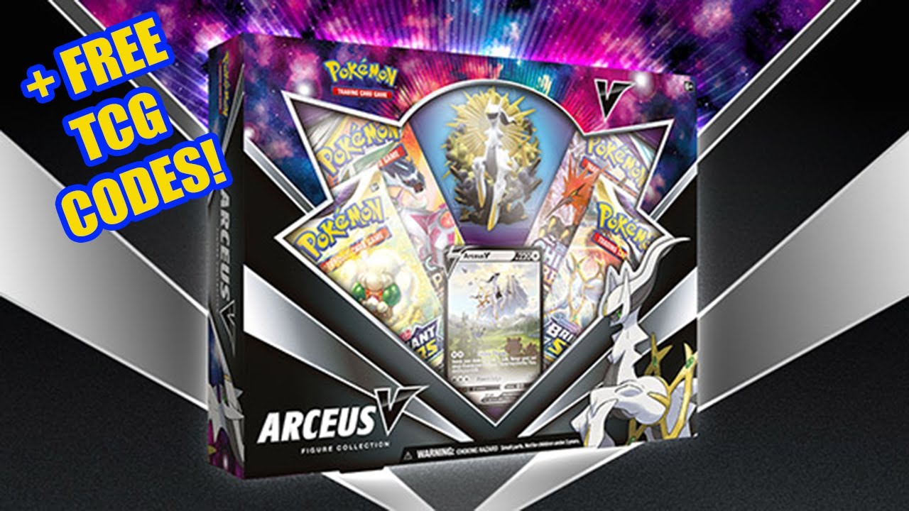Arceus V Figure Collection + FREE TCG CODES! - YouTube