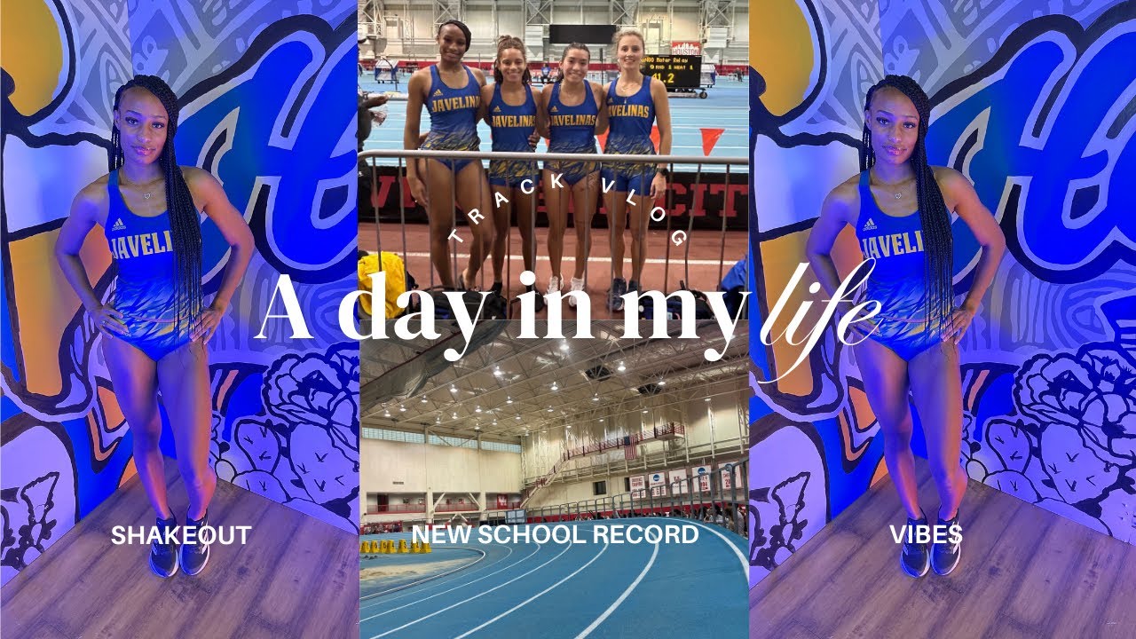 first track meet of the year of 2024 | nighttime routine | track ...