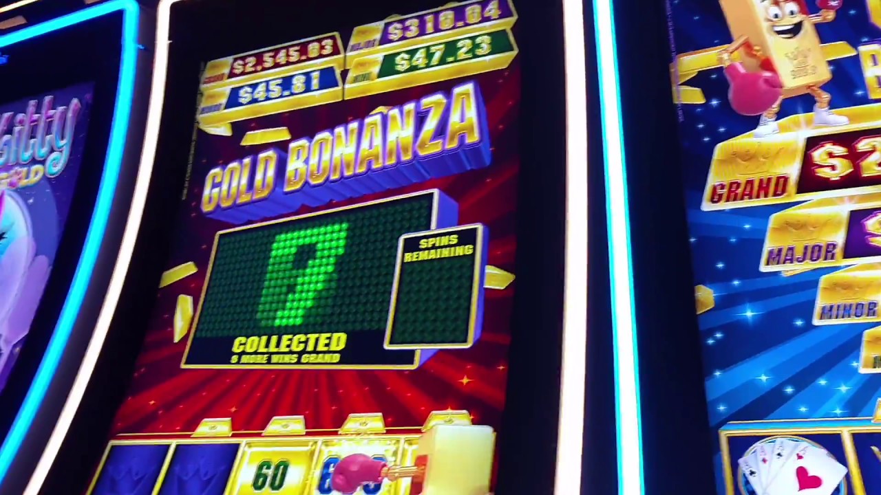 Aristocrat Gold Bonanza 2 Bonus 2 different slot machines same video ...