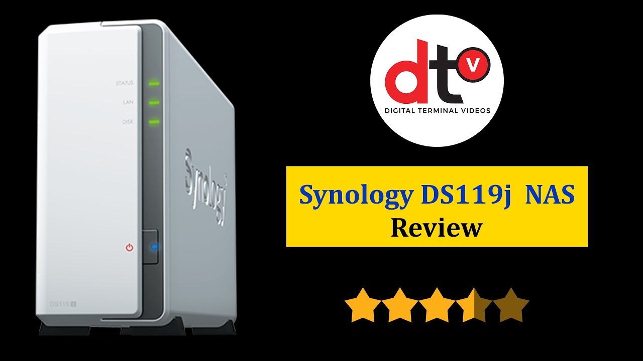 Synology DiskStation DS119j NAS Review - YouTube
