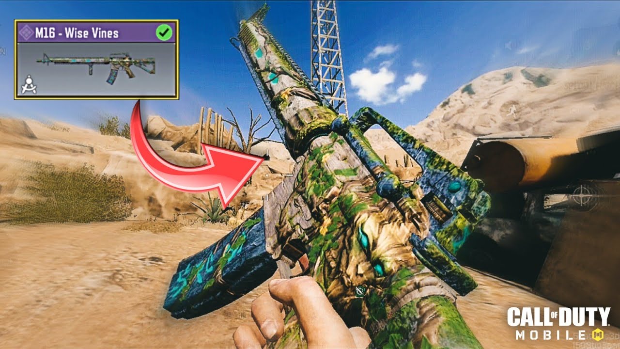 FREE M16-Wise Vines Gameplay In S2 Call Of Duty Mobile 2023 Cod Mobile ...