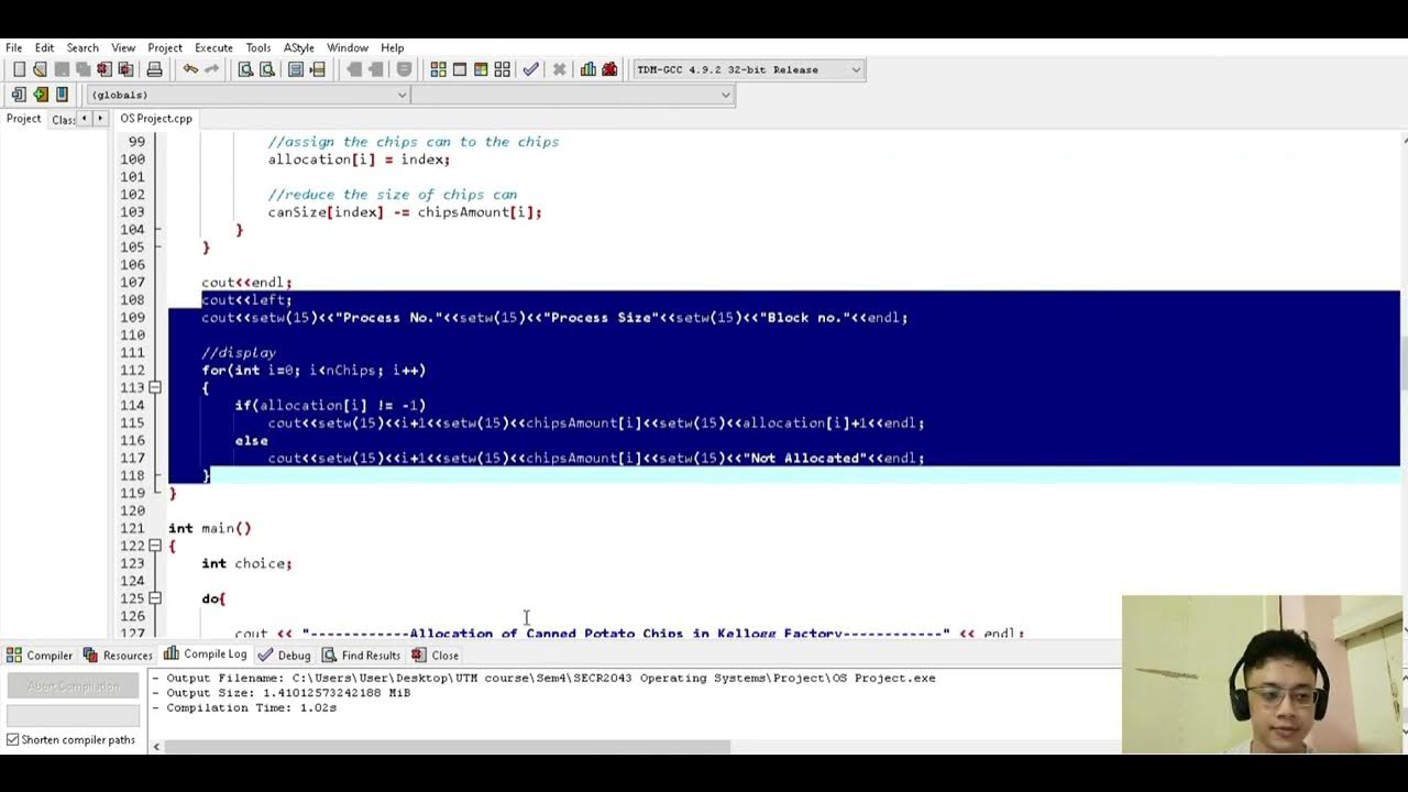 SECR2043-06 Operating Systems Project Presentation Video - YouTube