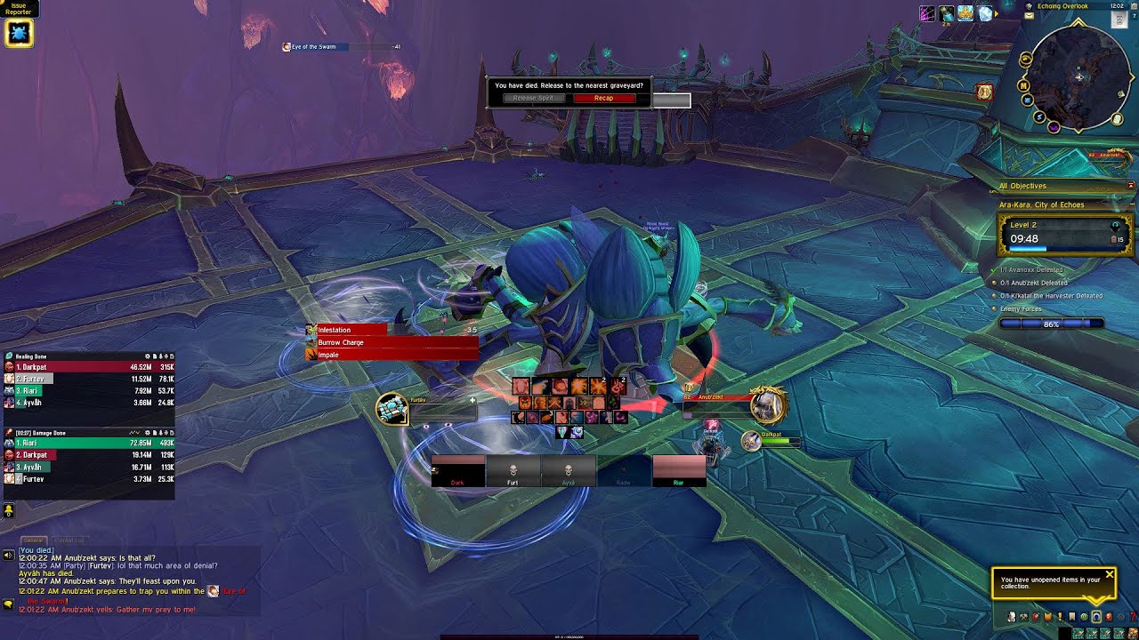 Oracle Priest Gameplay MYTHIC Ara-Kara, City of Echoes - YouTube