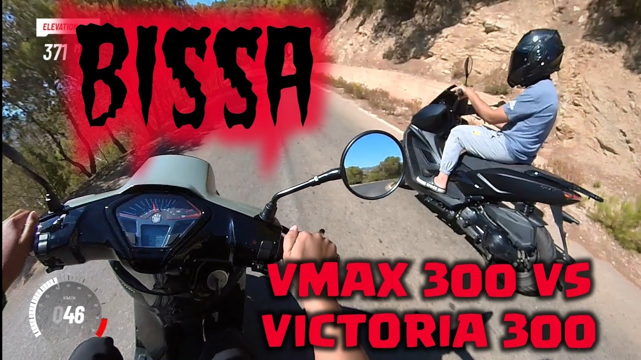 VMAX 300 VS VICTORIA 300 - BISSA - YouTube