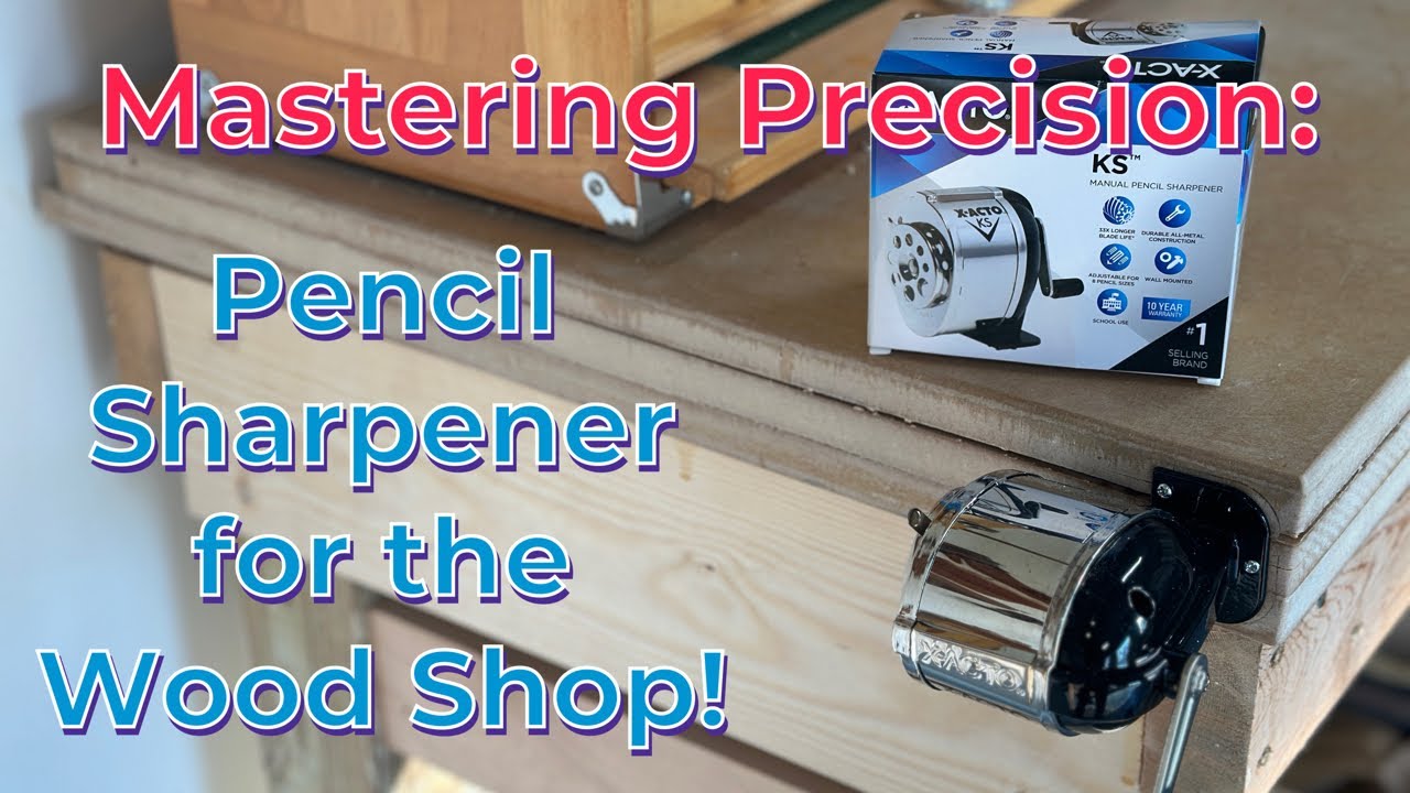 A Pencil Sharpener for the wood shop! - YouTube