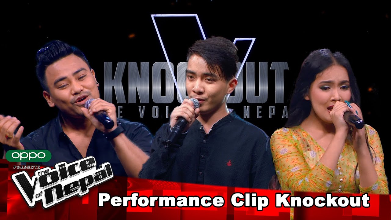 Sunil Vs Aryan Vs Sujita | Knockout |The Voice of Nepal Season 3 - 2021 ...