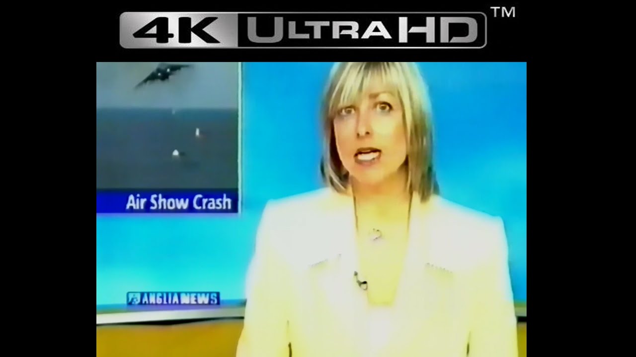 Lowestoft Air Show 2002 - Plane Crash 4K - YouTube