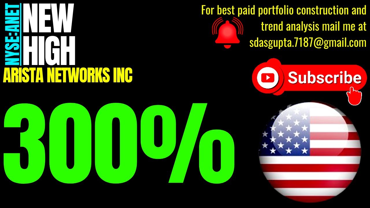 ARISTA NETWORKS INC NEW HIGH | ANET STOCK - YouTube