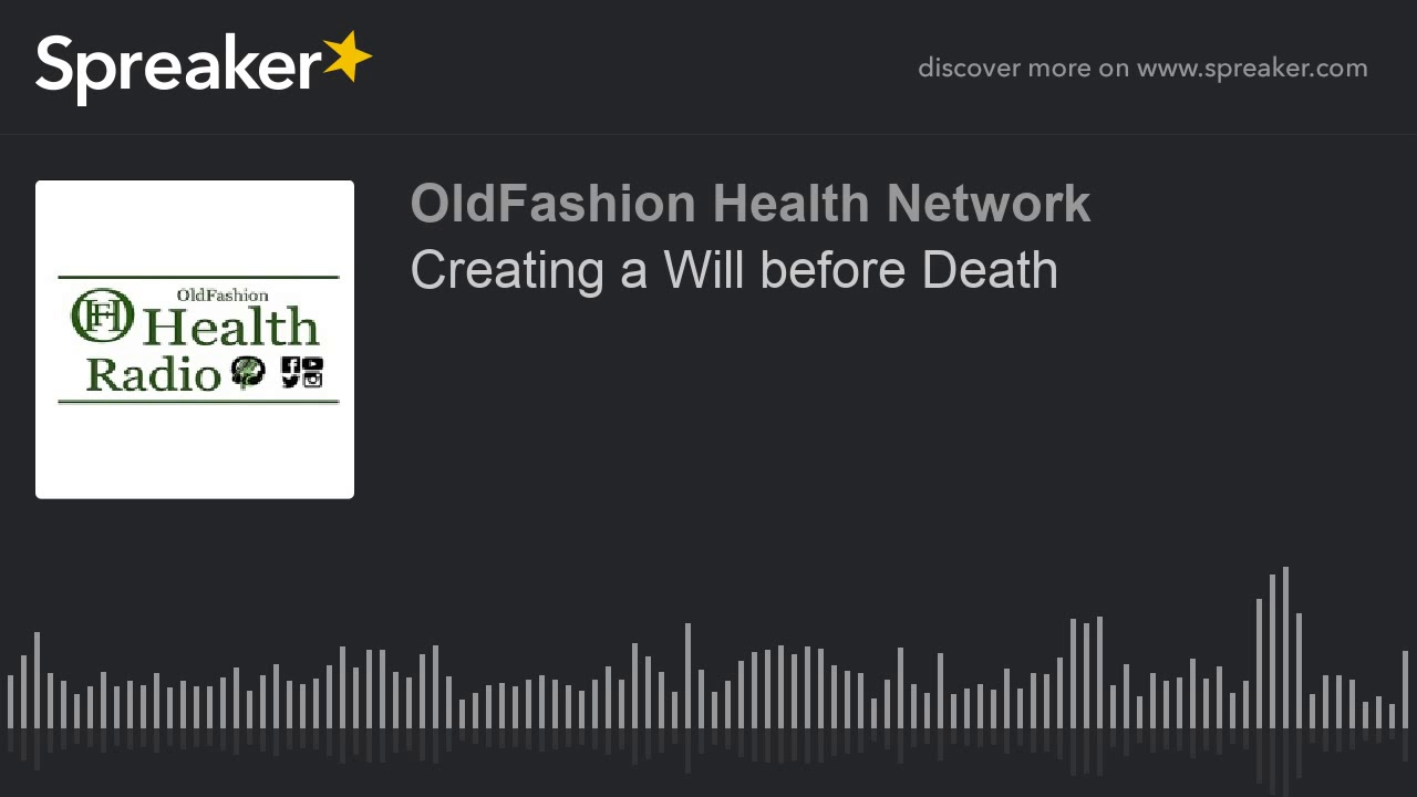 Creating a Will before Death - YouTube