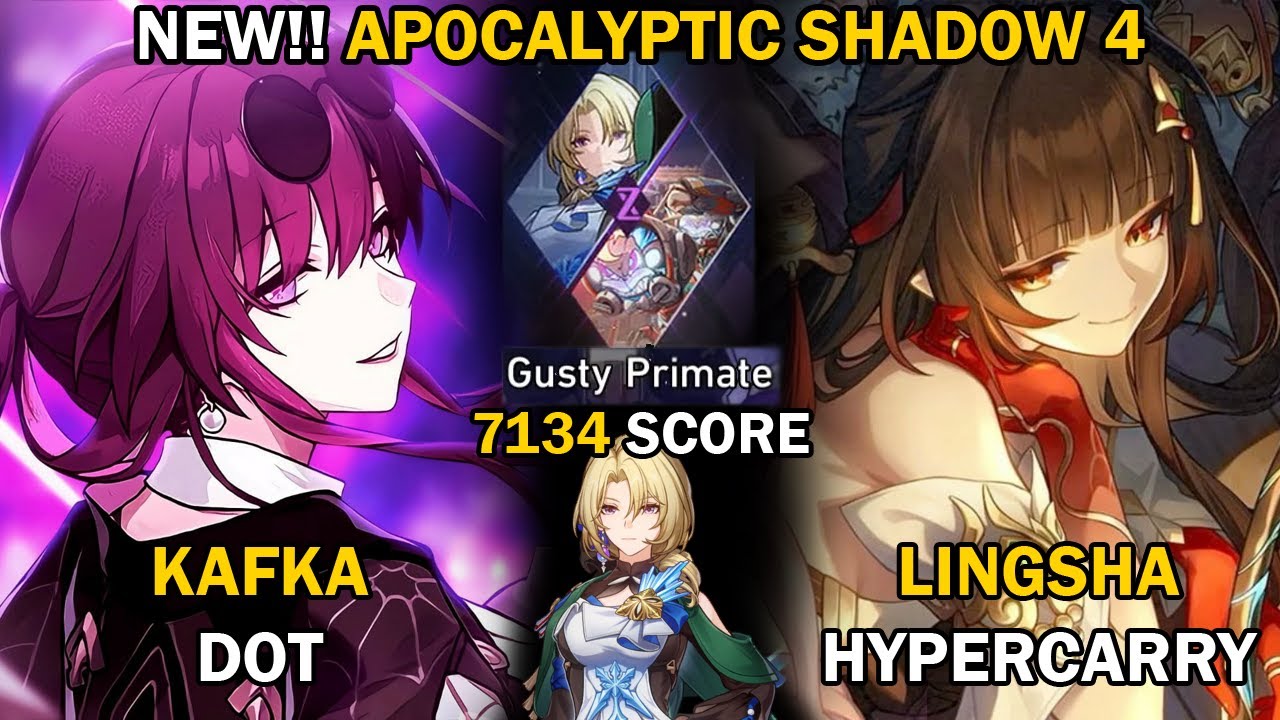 Kafka DoT & Lingsha x Sunday Hyper | NEW Apocalyptic Shadow Stage 4 (3 ...