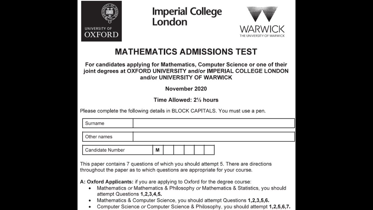 MAT 2020 Section 1 - YouTube