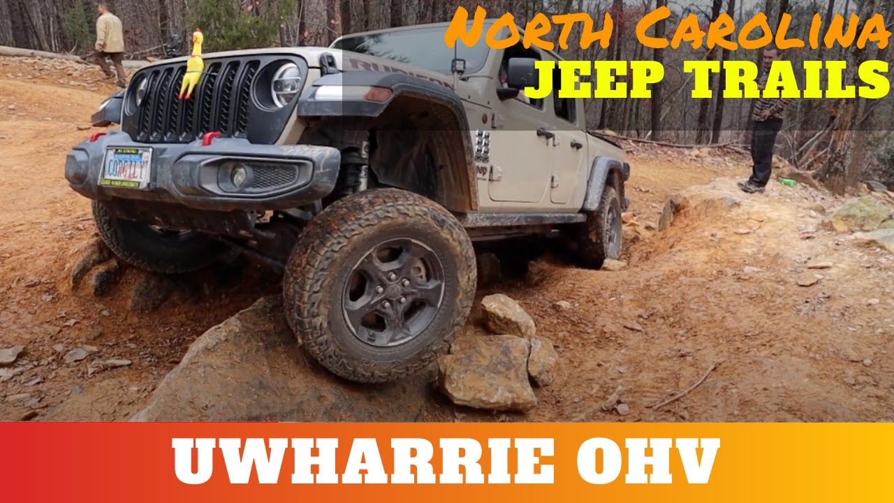Uwharrie OHV Jeep Trails, North Carolina - YouTube